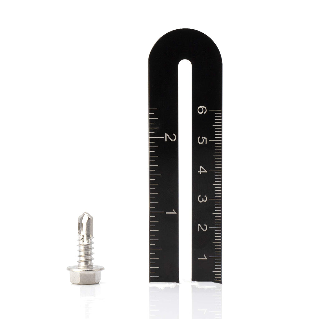 #14 Size, 3/4" Length (19mm) - Self Tapping Screw - Self Drilling Scre ...