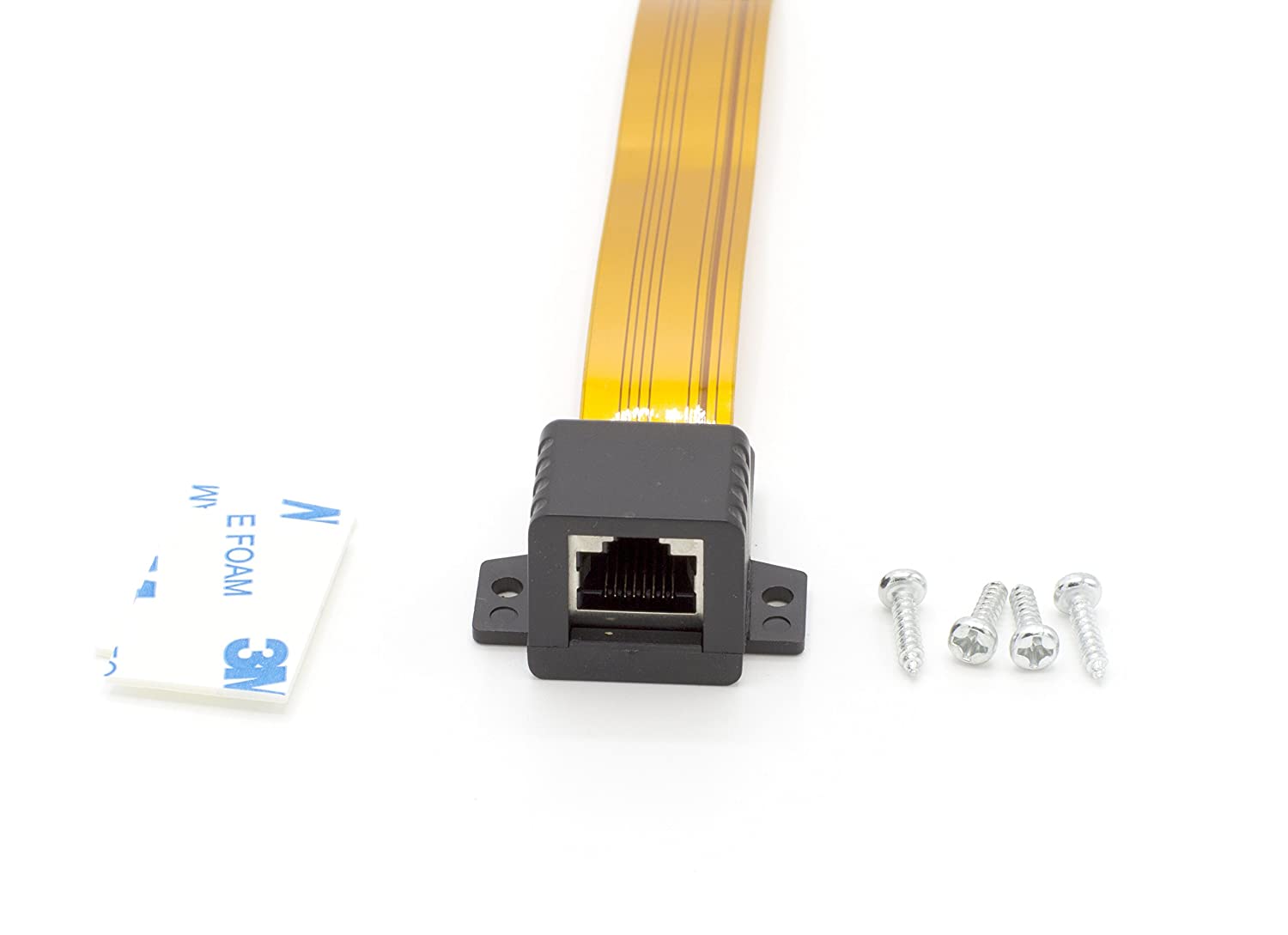 Ethernet Jumper Cable - Ghost Wire Cat5 or Cat6 Ethernet Jumper Cable ...