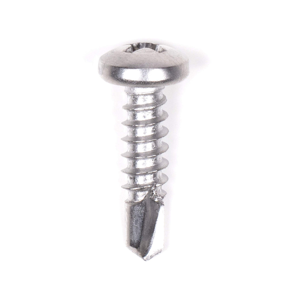 #10 Size, 3/4" Length (19mm) - Self Tapping Screw - Self Drilling Scre ...