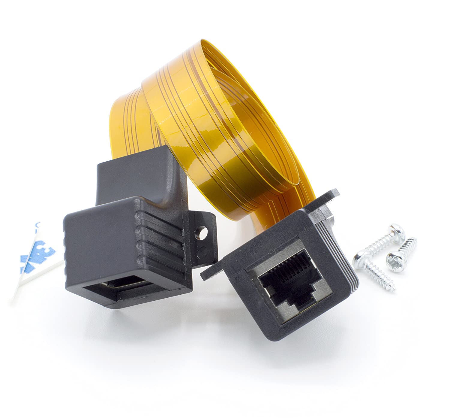 Ethernet Jumper Cable - Ghost Wire Cat5 or Cat6 Ethernet Jumper Cable ...
