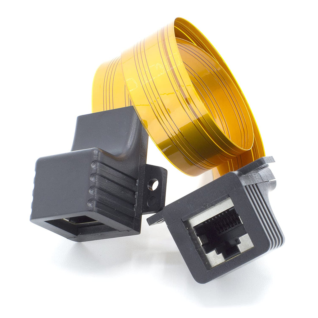 Ethernet Jumper Cable - Ghost Wire Cat5 or Cat6 Ethernet Jumper Cable ...